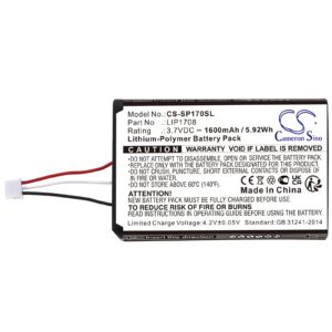 ELMEKO Replacement for Battery Compatible Sony LIP1708, CFI-1015A, CFI-ZCT1W, PS5 DualSense (1600mAh/3.7V)