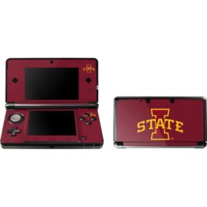 skinit decal gaming skin compatible with 3ds (2011) - officially licensed college iowa state design