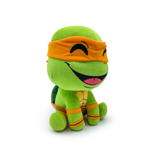 You tooz Michelangelo Ninja Turtles 9" Inch Plush, Michelangelo TMNT Plushie from The Series Teenage Mutant Ninja Turtles - Chibi You tooz Michelangelo TMNT