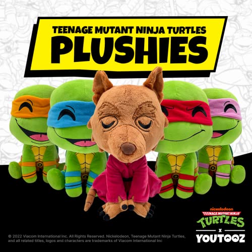 You tooz Michelangelo Ninja Turtles 9" Inch Plush, Michelangelo TMNT Plushie from The Series Teenage Mutant Ninja Turtles - Chibi You tooz Michelangelo TMNT