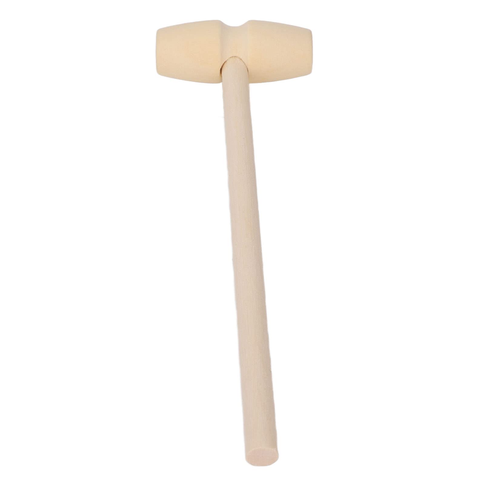 30pcs Mini Wooden Crab Lobster Mallets Seafood Shellfish Crab Hammer Craft Toys for Kids Wooden Mallets Breakable Heart Hammer for Chocolate Heart