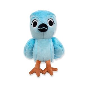 Listener Kids Bird Plush I Soft, Blue, Children's Stuffed Animal, 6 inches