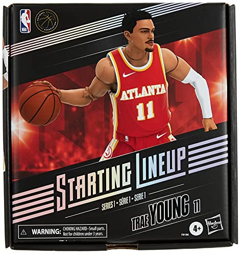 Starting Lineup Trae Young (Atlanta Hawks) Hasbro NBA Series 1 Action Figure