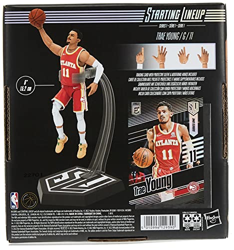 Starting Lineup Trae Young (Atlanta Hawks) Hasbro NBA Series 1 Action Figure