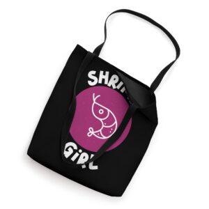 Shrimp Girl Seafood Shrimp Tote Bag