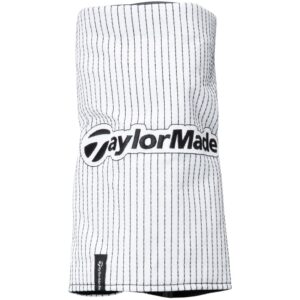 taylormade golf barrel driver pinstripe headcover,white