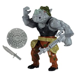 Teenage Mutant Ninja Turtles: 4” Original Classic Rocksteady Basic Figure by Playmates Toys