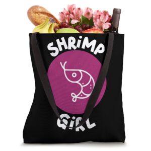 Shrimp Girl Seafood Shrimp Tote Bag