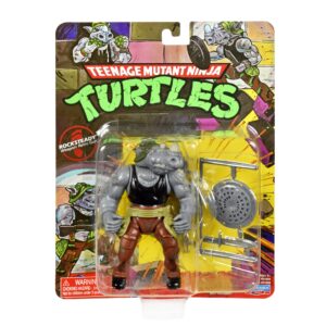 Teenage Mutant Ninja Turtles: 4” Original Classic Rocksteady Basic Figure by Playmates Toys