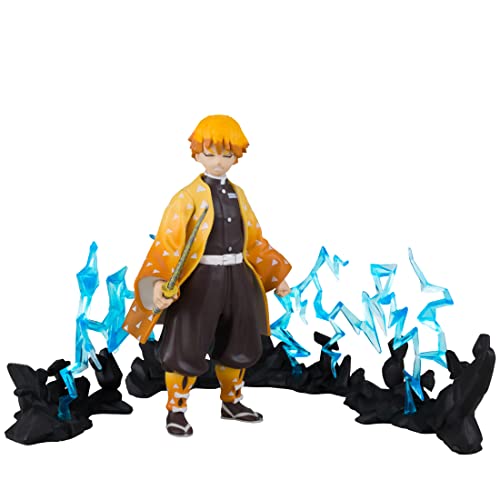 McFarlane Toys - Demon Slayer 5" Deluxe Wave 1 - Zenitsu with Thunder Breathing Accessories