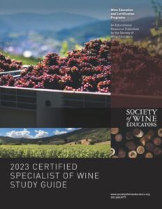 2023 certified specialist of wine study guide