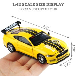 chengchuang GT500 Alloy Toy Cars, 1:42 Disassembly Compatible Car Model, DIY Car Model Kit for Kids Age 13+ Adult