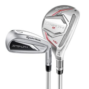 taylormade golf stealth high draw iron combo set 4/5rescue6-p/right hand ladies