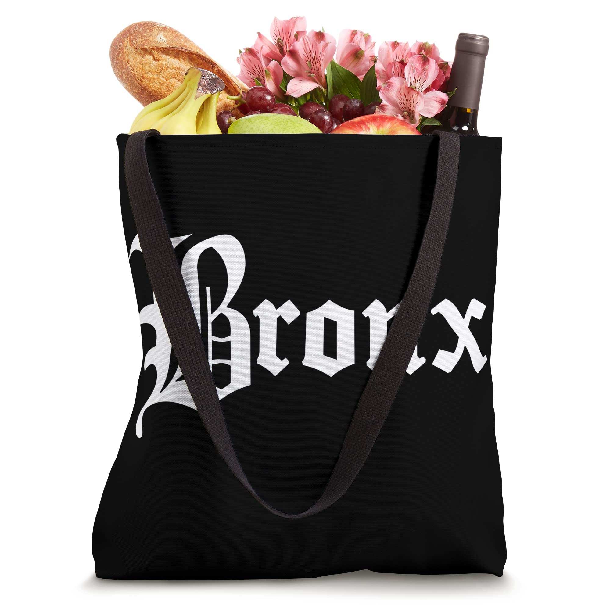 Bronx New York NYC Blackletter Tote Bag