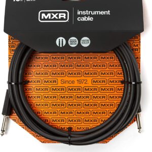 NUX MG-400 Multi Effects Pedal Bundle with 2 MXR Instrument Cables, 2 Patch Cables, 3.5mm Aux Cable and 6 Dunlop Picks