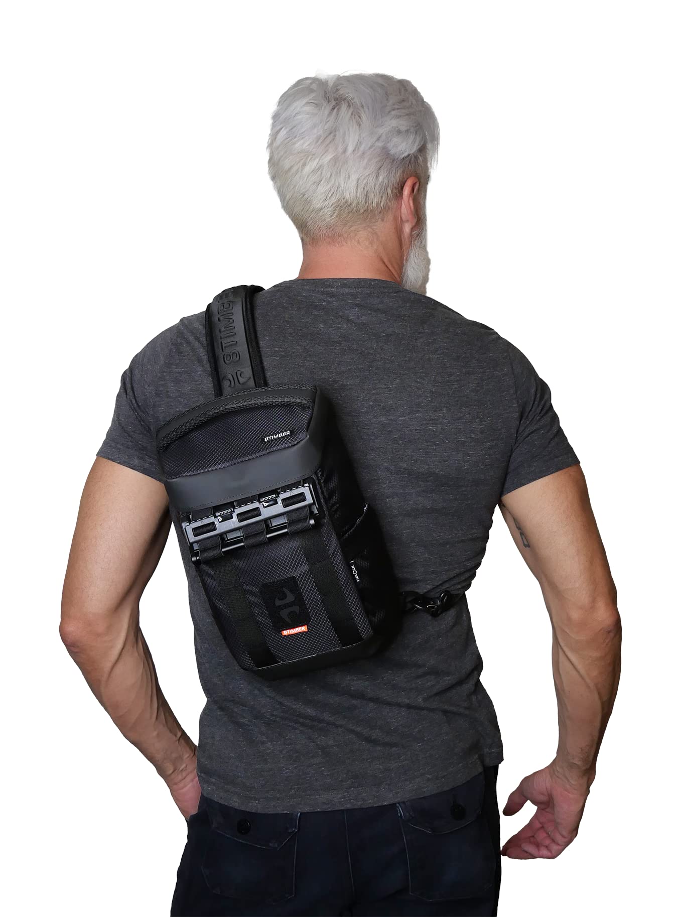 8TIMBER Sling Bag — Advanced 6-liter shoulder sling featuring Fidlock technology