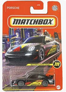 matchbox 2023 super chase [porsche 911 gt3] black