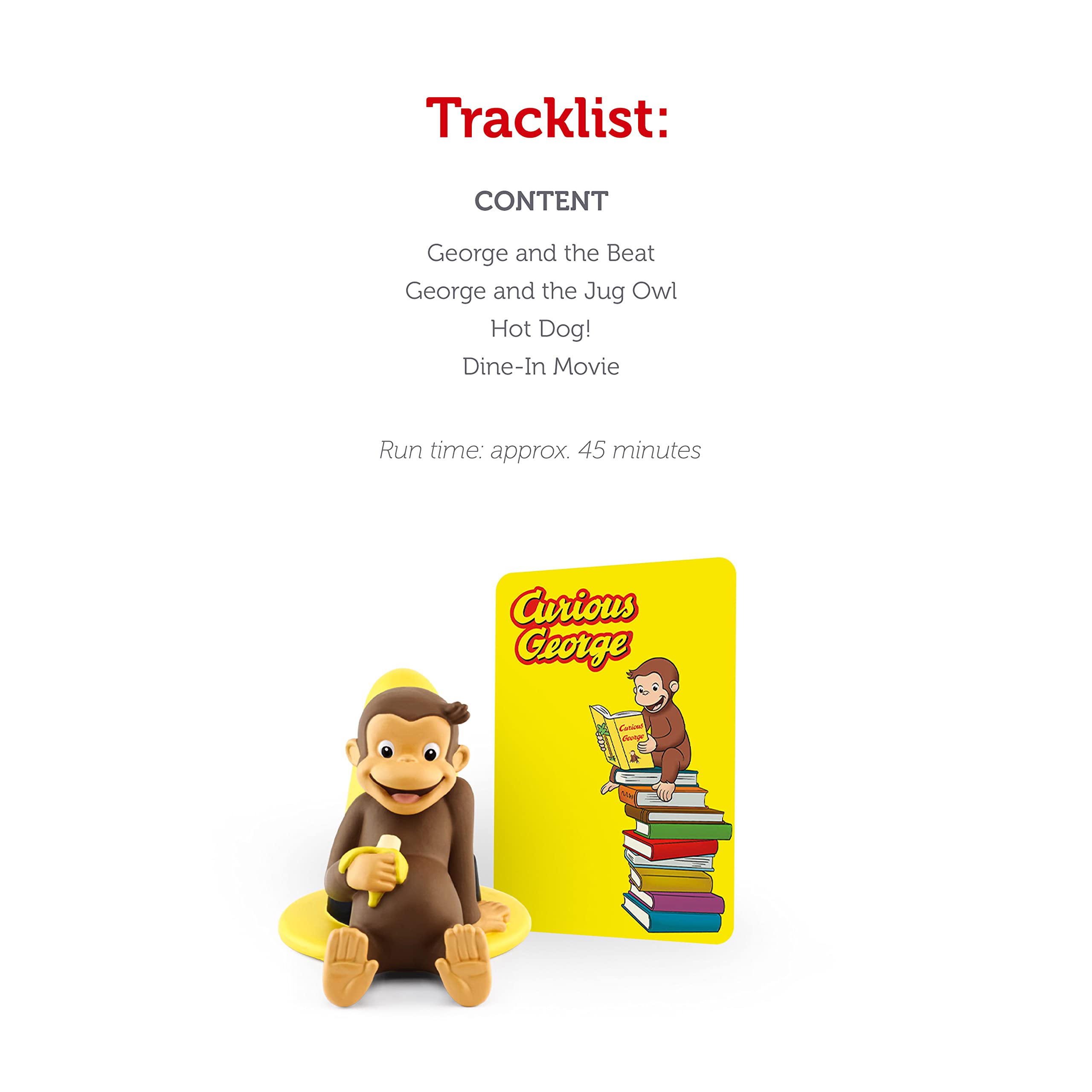 Tonies Curious George Audio Play Character