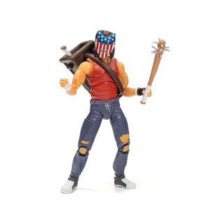 the loyal subjects teenage mutant ninja turtles casey jones 'urban legends' bst axn 5-inch action figure with accessories