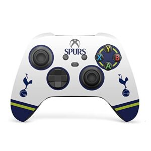 head case designs officially licensed tottenham hotspur f.c. 2022/23 home kit logo art vinyl sticker gaming skin decal cover compatible with xbox series x/s controller