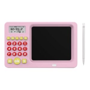 lianglide math games for kids 6-8, electronic math games for kids ages 5 6 7 8, lcd writing tablet for kids educational math learning games, christmas birthday gifts for boys girls kids()