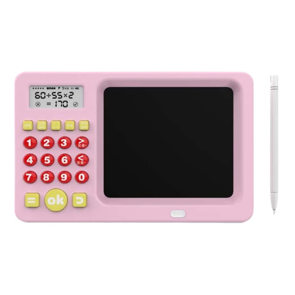 LIANGLIDE Math Games for Kids 6-8, Electronic Math Games for Kids Ages 5 6 7 8, LCD Writing Tablet for Kids Educational Math Learning Games, Christmas Birthday Gifts for Boys Girls Kids()