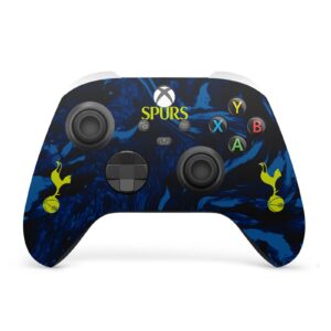 head case designs officially licensed tottenham hotspur f.c. 2021/22 away kit logo art vinyl sticker gaming skin decal cover compatible with xbox series x/s controller