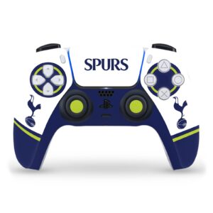 head case designs officially licensed tottenham hotspur f.c. 2022/23 home kit logo art vinyl faceplate sticker gaming skin decal cover compatible with sony playstation 5 ps5 dualsense controller