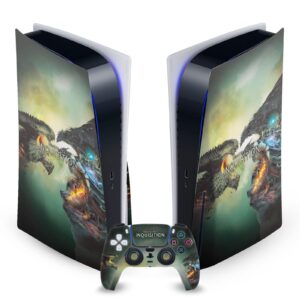 head case designs officially licensed ea bioware dragon age goty key art inquisition graphics vinyl faceplate sticker gaming skin decal cover compatible with ps5 disc console & dualsense