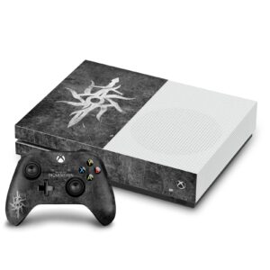 head case designs officially licensed ea bioware dragon age distressed symbol inquisition graphics vinyl sticker gaming skin decal cover compatible with xbox one s console and controller bundle