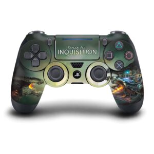 head case designs officially licensed ea bioware dragon age goty key art inquisition graphics vinyl sticker gaming skin decal cover compatible with sony playstation 4 ps4 dualshock 4 controller