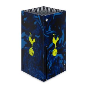 head case designs officially licensed tottenham hotspur f.c. 2021/22 away kit logo art vinyl sticker gaming skin decal cover compatible with xbox series x console