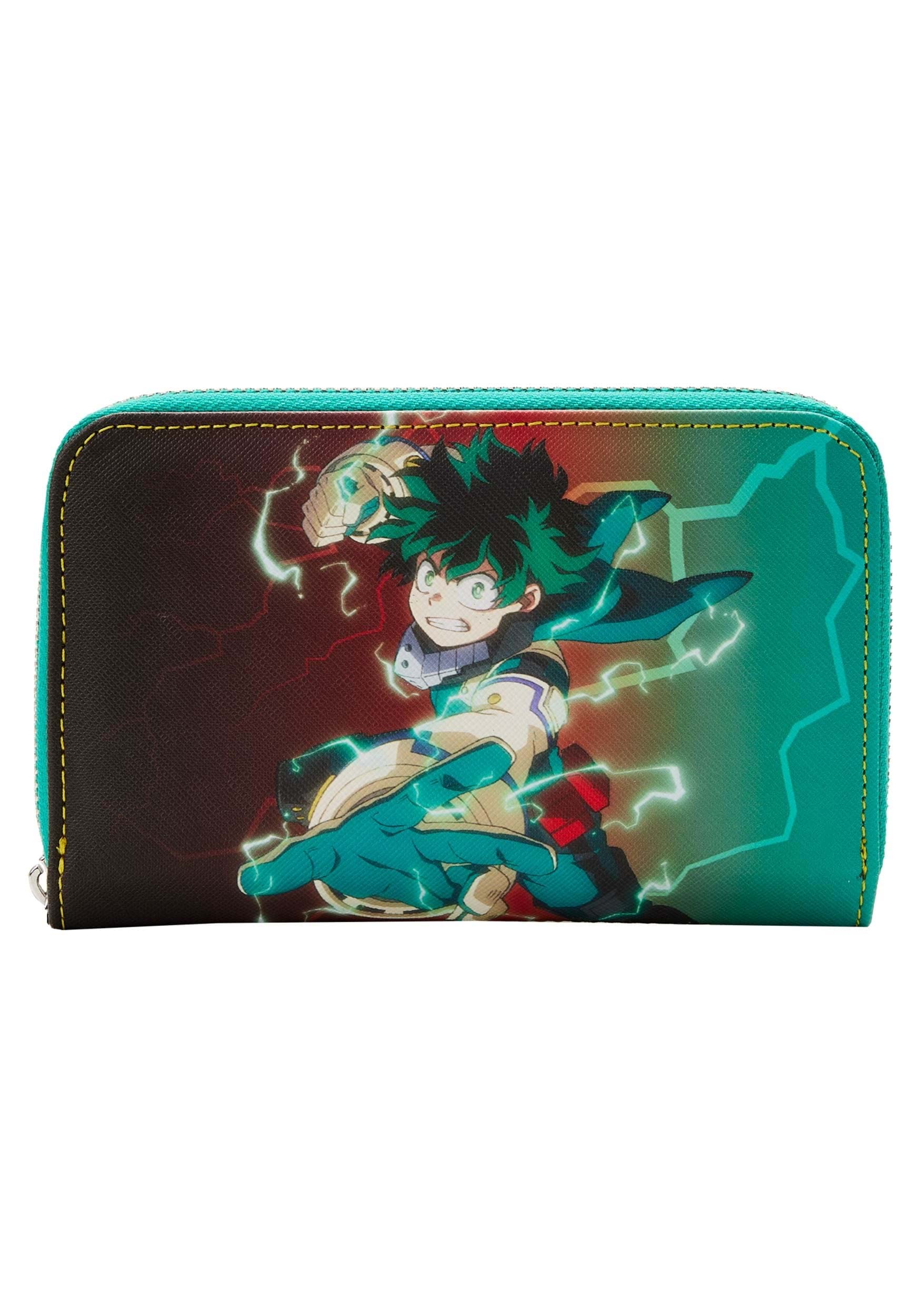 Loungefly My Hero Academia Deku Zip Wallet Standard