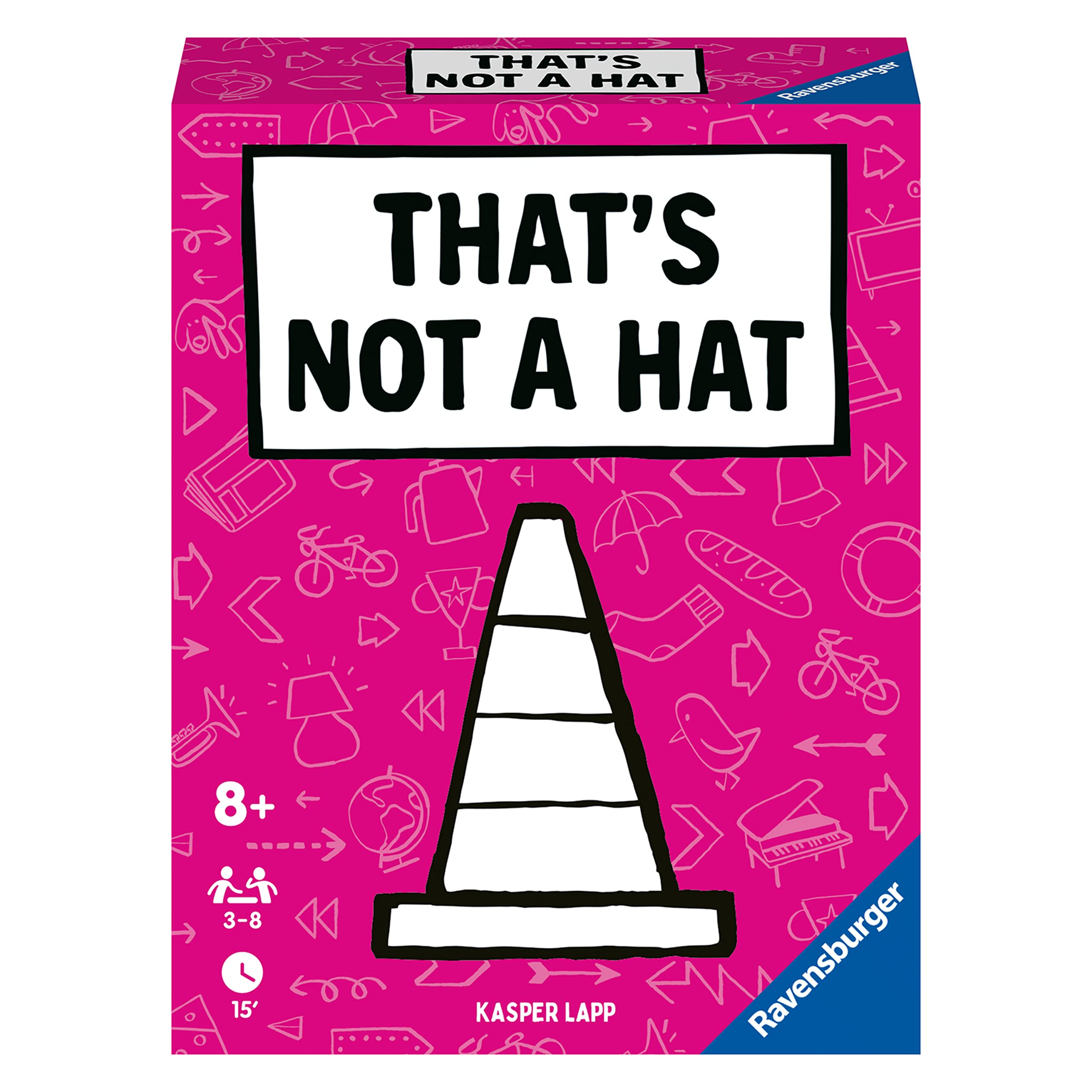 Ravensburger That's Not A Hat - Fun Bluffing & Memory Party Game for All Ages Components | Ideal for Family Gatherings | Great Replay Value | FSC-Certified Materials