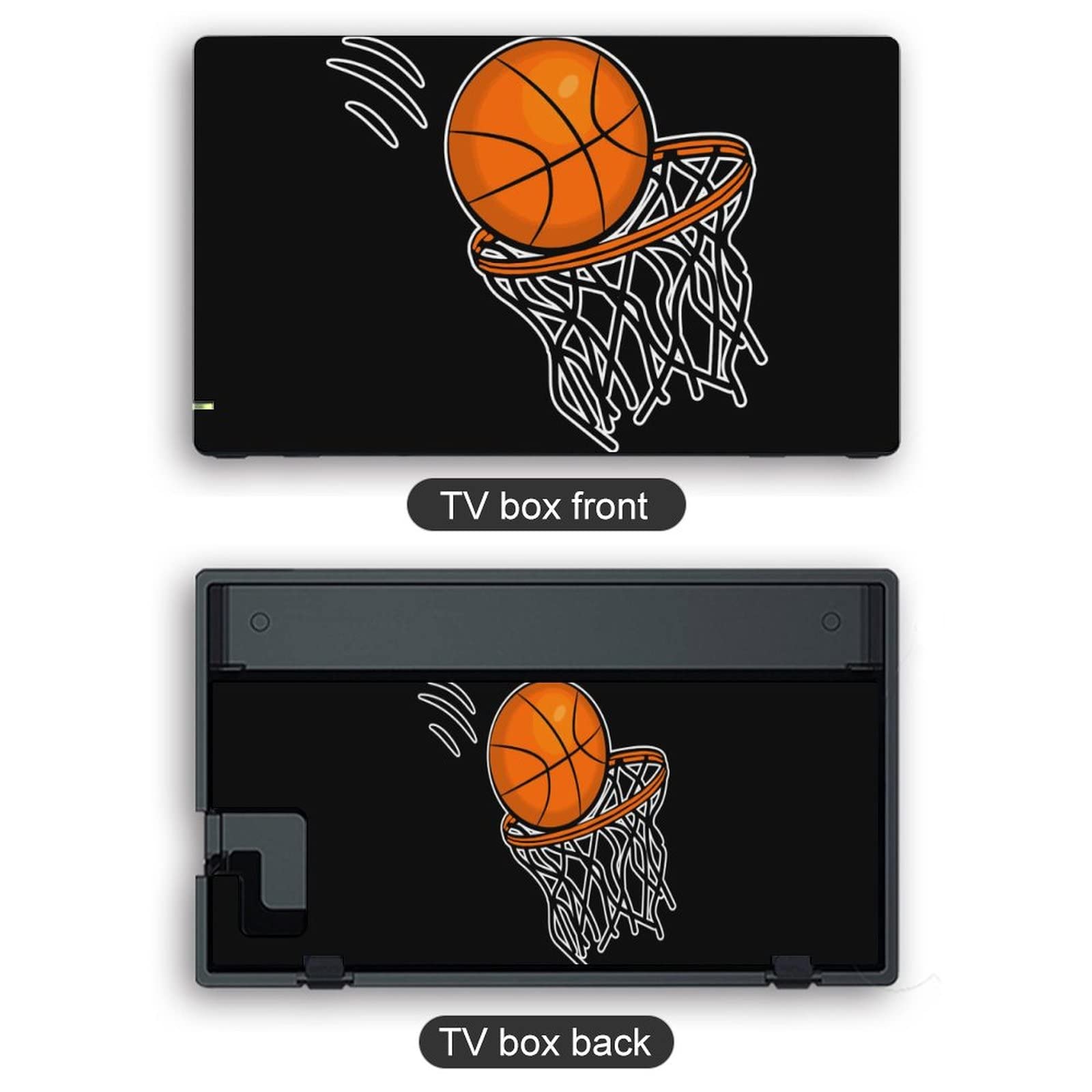 Happy Basketball Switch Skin Sticker Full Wrap Cover Decal Protective Film Sticker for Switch