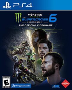 monster energy supercross 6 - playstation 4