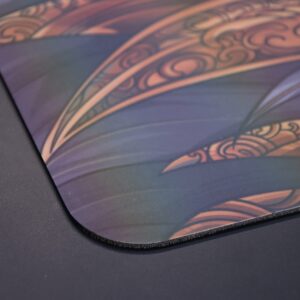 Esports Tiger Esptiger WuXiang X Gaming Mouse Pad - Large (480 x 400 x 3mm) - Non-Slip Rubber Base, Rainbow-Pearl Film