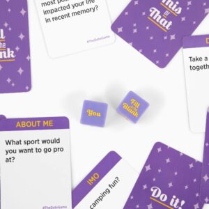 The Date Game That's Actually Fun [A Couples Game to Play with Your Crush] Ask Fun and Flirty Questions for Date Night