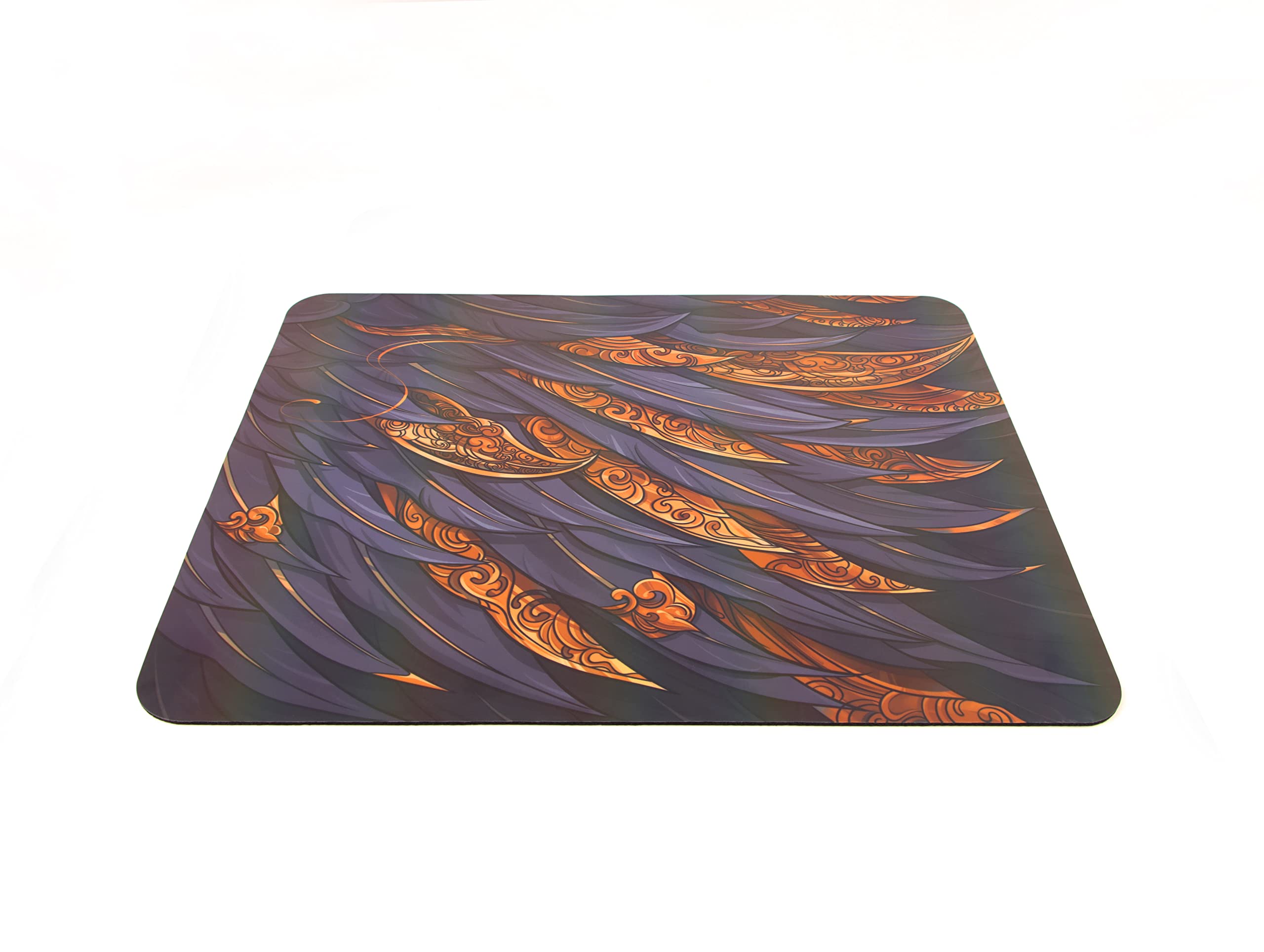 Esports Tiger Esptiger WuXiang X Gaming Mouse Pad - Large (480 x 400 x 3mm) - Non-Slip Rubber Base, Rainbow-Pearl Film