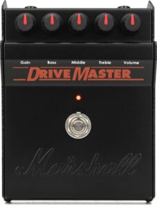 marshall drivemaster overdrive/distortion pedal