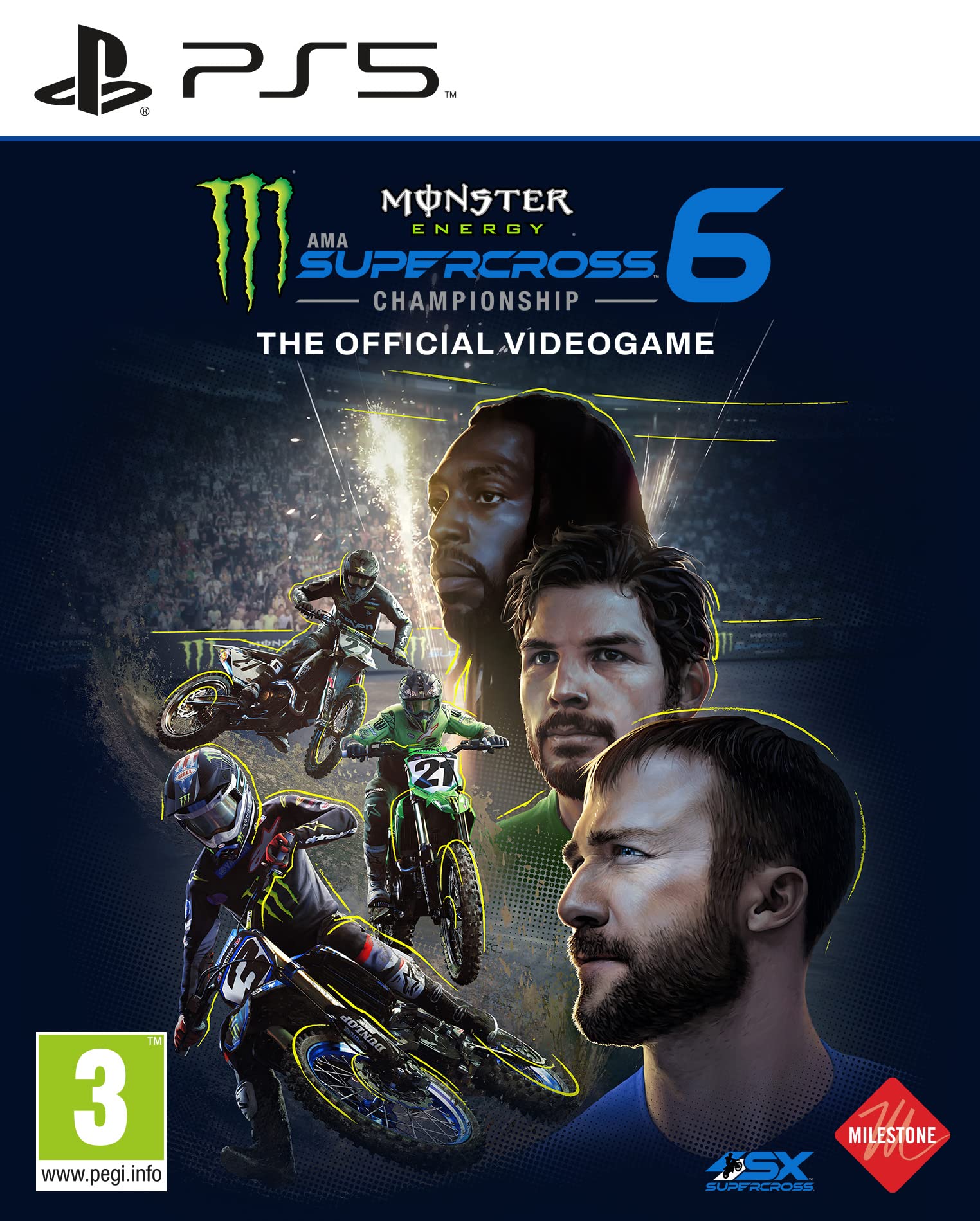 Monster Energy: Supercross 6 - The Official Videogame (PS5)