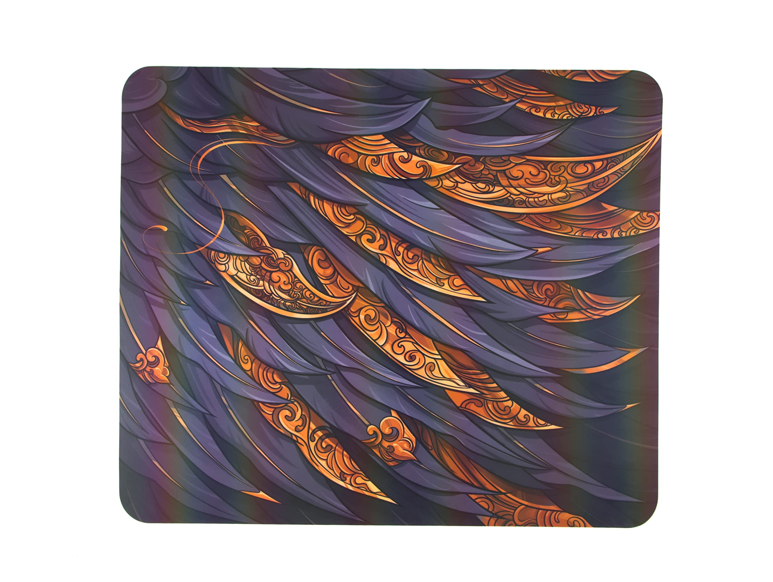 Esports Tiger Esptiger WuXiang X Gaming Mouse Pad - Large (480 x 400 x 3mm) - Non-Slip Rubber Base, Rainbow-Pearl Film