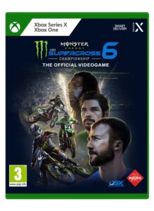 monster energy supercross 6 - the official videogame (xbox series x)