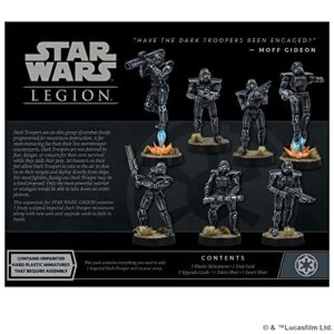 Star Wars: Legion Imperial Dark Troopers Unit Expansion - Tabletop Miniatures Game, Strategy Game for Kids and Adults, Ages 14+, 2 Players, 3 Hour Playtime, Made by Atomic Mass Games