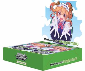 weiss schwarz booster box miss kobayashi’s dragon maid english first edition trading card games