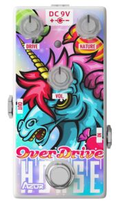 azor overdrive guitar pedal horse overdrive analog effect pedal for electric guitar true bypass ap504