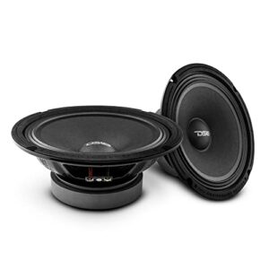 DS18 PRO-84XA 8” Special Edition 10th Anniversary Mid-Bass Loudspeaker 550 Watts Max 4-Ohms - Door Speakers for Car or Truck Stereo Sound System - 1 Speaker