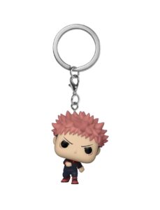 funko pocket pop! jujutsu kaisen - yuji with sukuna keychain 2022 ht expo exclusive