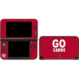 skinit decal gaming skin compatible with 3ds xl 2015 - officially licensed college go cards design