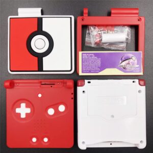 jmxlds new full housing shell pack case cover with buttons sticker for gameboy advance sp gba sp console limited edition #9